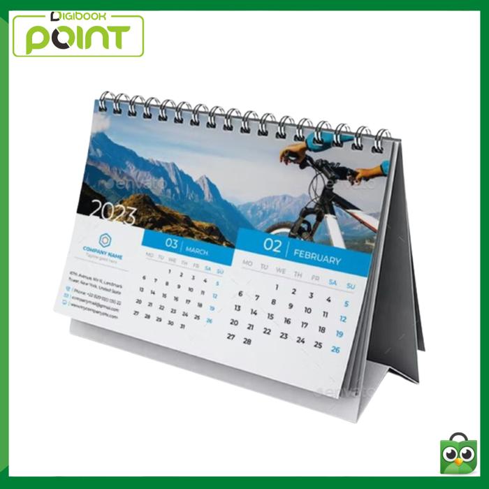 Jual Kalender 2024 Custom - Kalender Duduk Tatakan Duplex 12 Lembar 1 ...