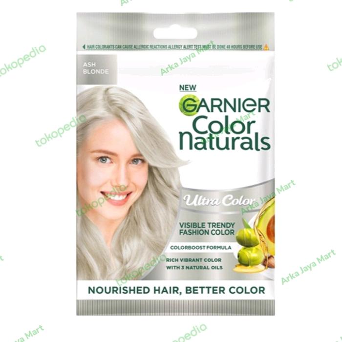 Jual GARNIER Color Naturals Ultra Color Ash Blonde Sachet 30 ml - Kota ...