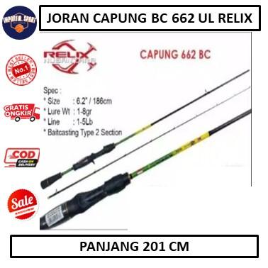 Jual Joran Capung BC 662 UL Relix Nusantara Line 1-5 lb - ALAT PANCING ...