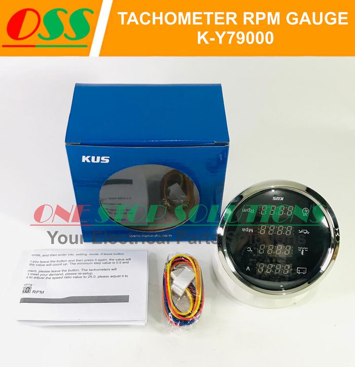 Jual Tachometer RPM Gauge K-Y79000 KUS Original RPM Meter - Jakarta ...