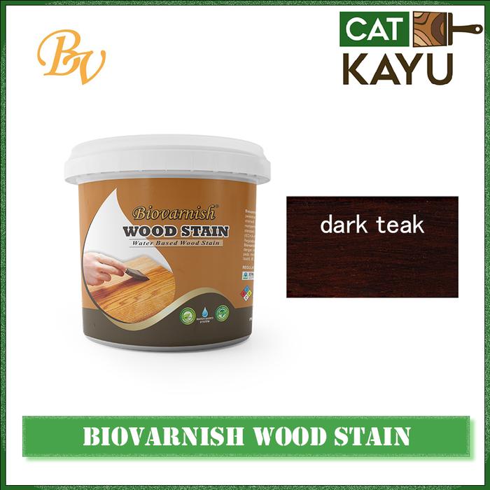 Jual Pernis Kayu Bio Varnish Wood Stain Dark Teak Waterbased Vernish ...