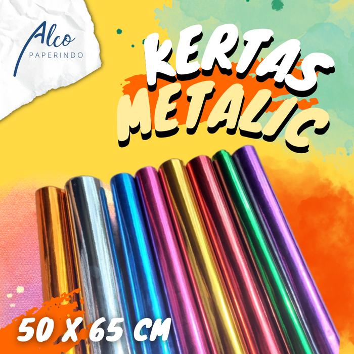 Jual Kertas Mas Metalizing Plano 50 x 65 cm - Kota Semarang - Alco ...
