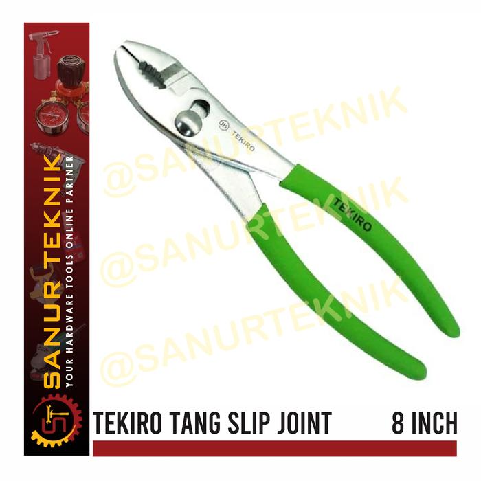 Jual TEKIRO Slip Joint Pliers / Tang Slip Joint / Tang Ikan 8in 8" 8 ...