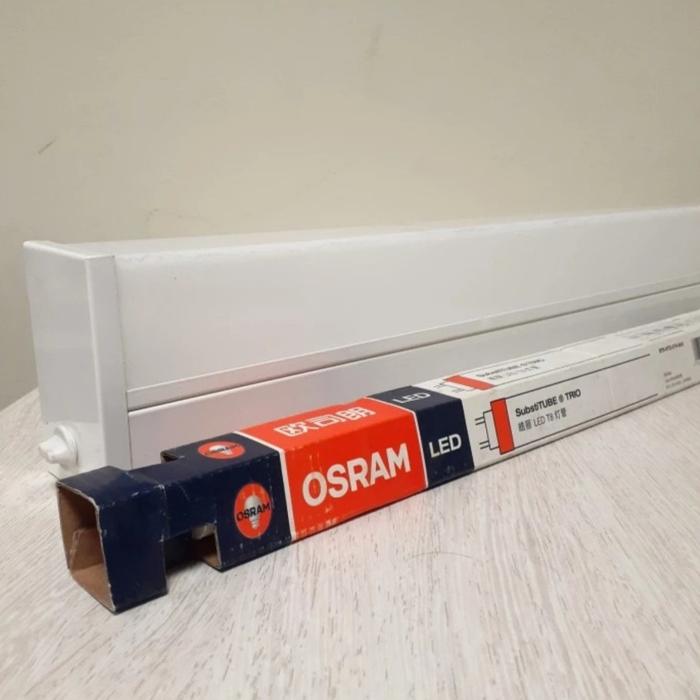 Jual KAP LAMPU BALOK GMS 1X Complete LED Tube 9W Osram 220V 600MM Putih - Jakarta Utara - UNTUK ...