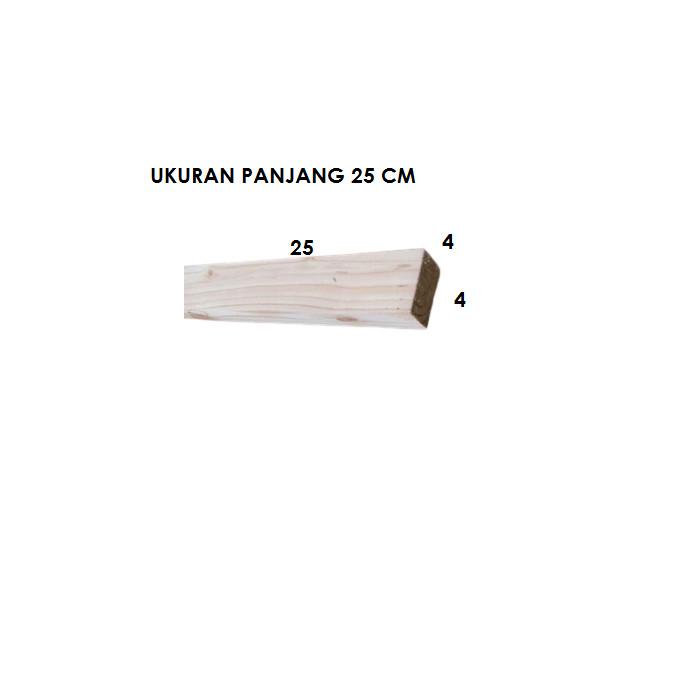 Jual BALOK KASO KAYU JATI BELANDA JATI LONDO 4X4 PANJANG SUDAH SERUT ...