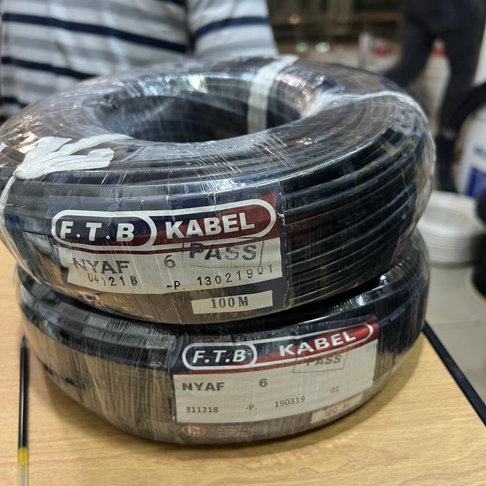 Jual Kabel Futaba Nyaf 6mm Hitam Serabut 100m / AF 6mm FTB / Nyaf 6mm F.T.B - Jakarta Pusat ...
