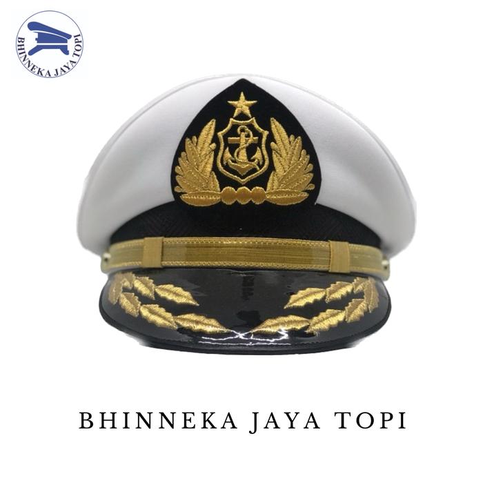 Jual TOPI PET PELAYARAN/ PELAUT/ TARUNA/ ANGKATAN LAUT - List Kuning ...