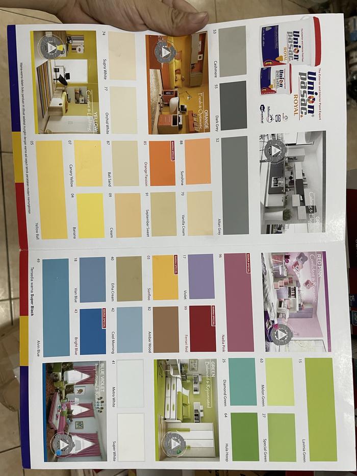 Jual Cat Tembok Exterior 5KG Union Royal Pasac Tanal Setara Vinilex ...