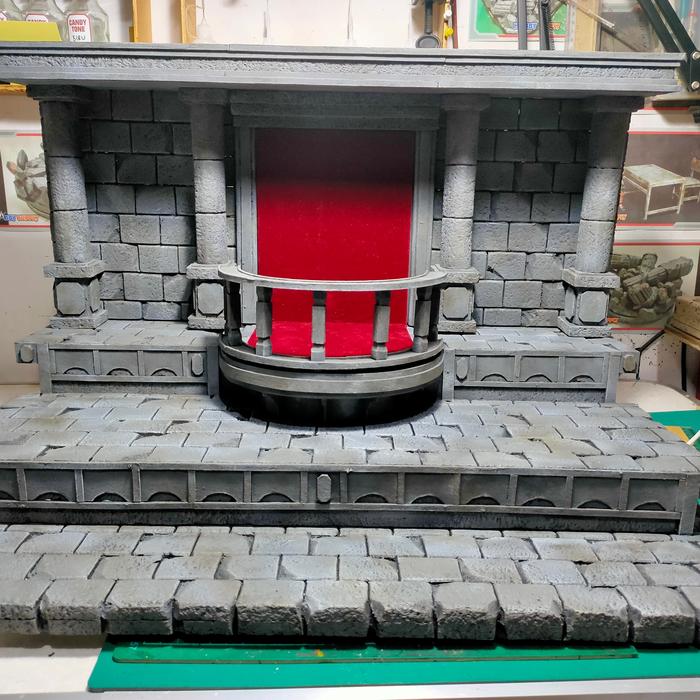 Jual Diorama Kuil Saint Seiya - Pope Podium - Jakarta Timur - Hobby ...