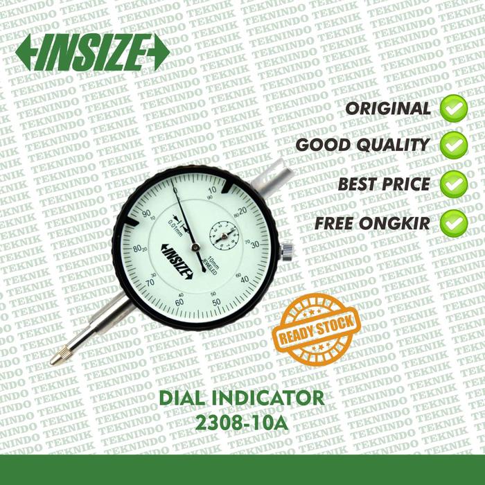 Jual Insize Dial Indicator (Lug Back) 2308-10A Original - Kota Surakarta - TEKNINDO TEKNIK ...