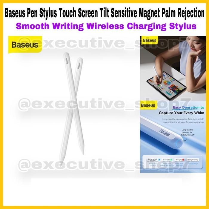 Jual Baseus Pen Stylus Touch Screen Tilt Sensitive Magnet Palm ...