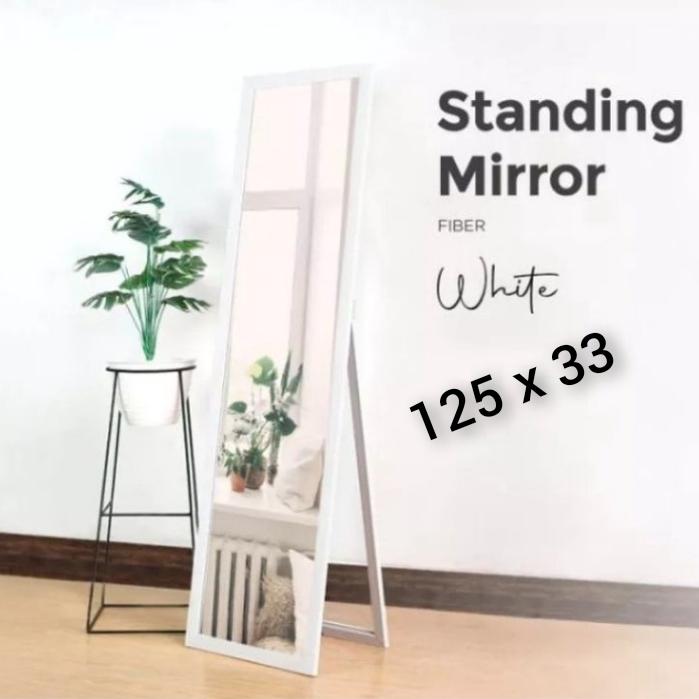 Promo Kaca Cermin Standing mirror full body 125 x 33 cm - PMS 125 X 33 ...