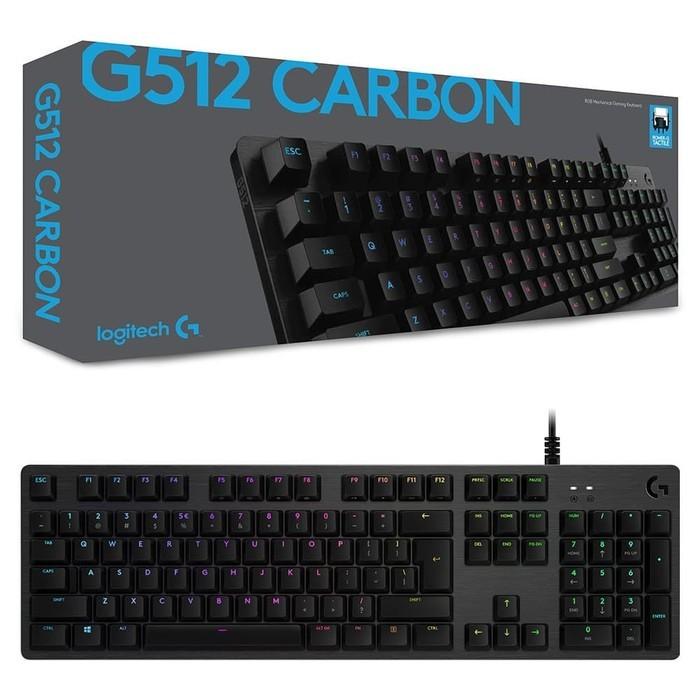 Jual Logitech G512 G 512 Carbon RGB Mechanical Gaming Keyboard - Kota Medan - Gudang_komputer ...