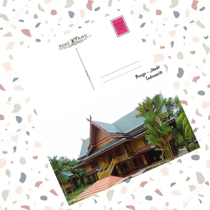 Jual MC- Kartu pos kartupos rumah traditional / Traditional House ...
