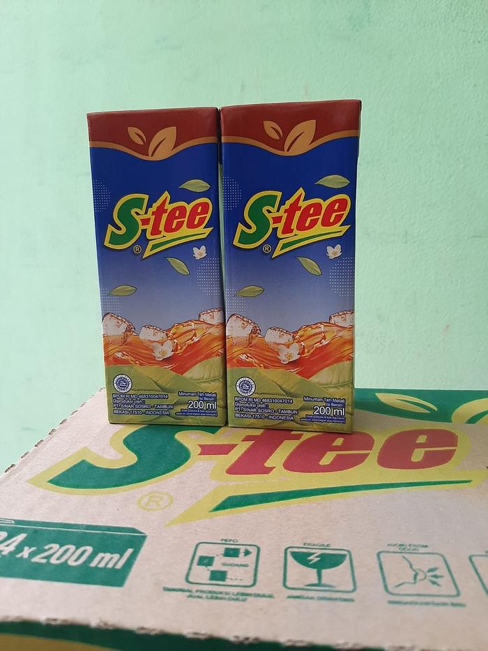 Jual S-tee Stee Kotak Sosro 200 ml [KARTON] (Khusus kurir Instant ...