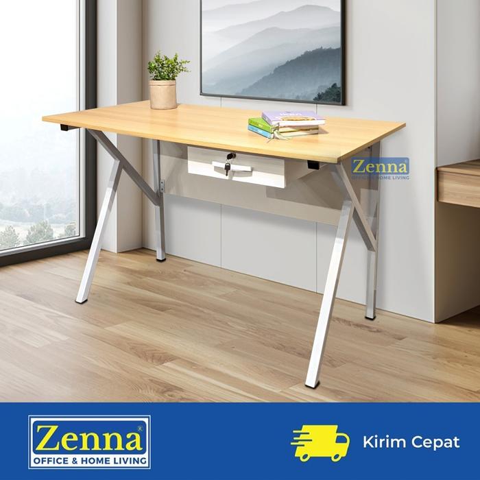 Jual Zenna meja tulis 1012 A / meja kerja kaki besi / meja office ...