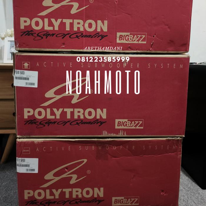 Jual Subwoofer Polytron PSW 500i NEW! - Kota Bandung - noahmoto | Tokopedia