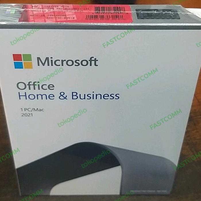 Jual Microsoft Office Home and Business 2021 Eng FPP Resmi asli ...