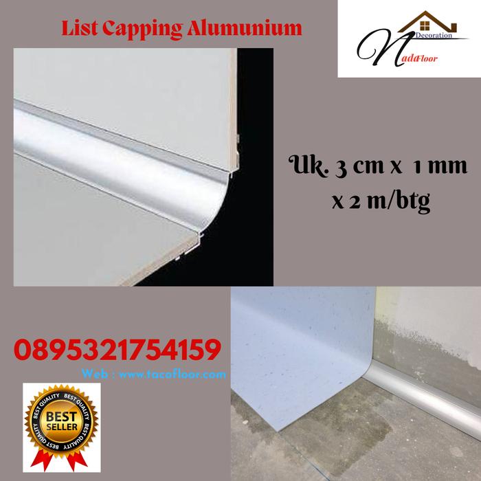Jual List Lengkung Alumunium Lis Cove Vinyl Roll Curving - Jakarta ...