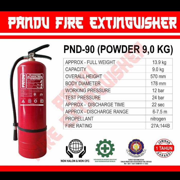 Jual Pandu fire extinguisher/APAR/Alat Pemadam Api Ringan - Kab. Bekasi ...