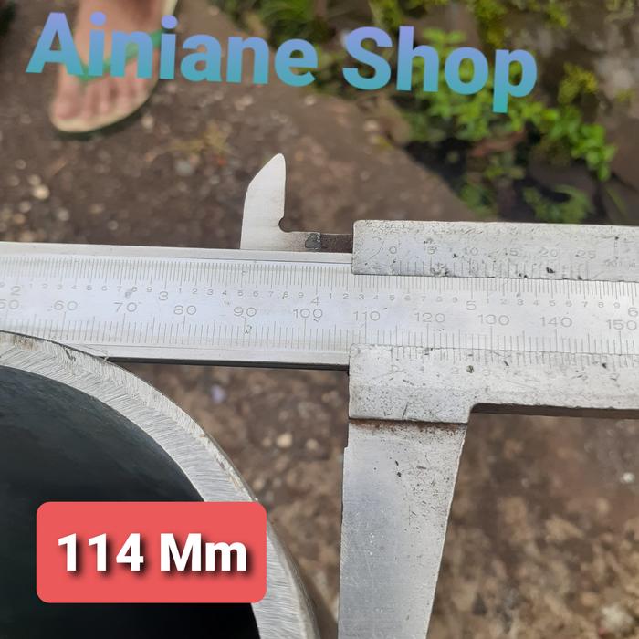 Jual pipa besi 4 inch 114 Mm Tebal 5 Mm Panjang 50 Cm - Kota Bandung ...