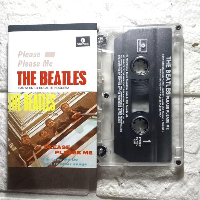 Jual Kaset pita tape musik : THE BEATLES ' please please me - Kota Tangerang - ENTOELL MUSIC ...