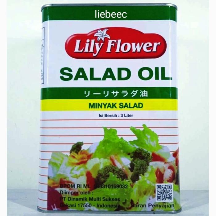 Jual Lily Flower Salad Oil 3L / 3 Liter - Jakarta Selatan - liebeec | Tokopedia
