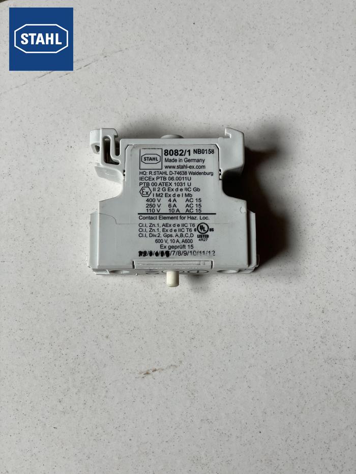 Jual Explosion Proof Contact Element NC (Normally Close) STAHL 8082/1-1-00 - Kab. Bekasi ...