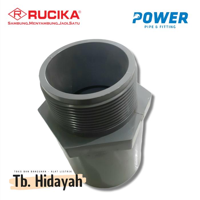 Jual Soket drat luar 2 inc AW RUCIKA POWER SDL 2 inci Valve socket 2 ...