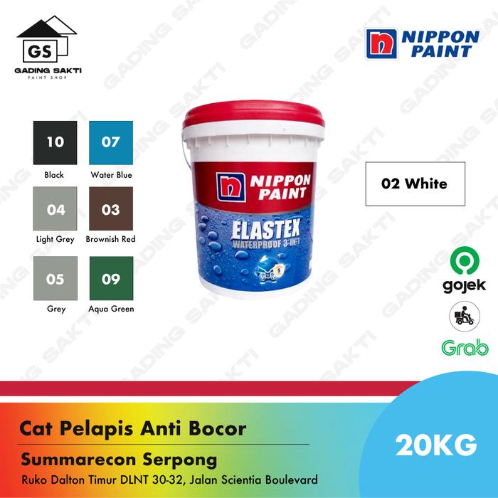 Jual Nippon Elastex Waterproofing 3 In 1 / Cat Pelapis Anti Bocor Pail ...