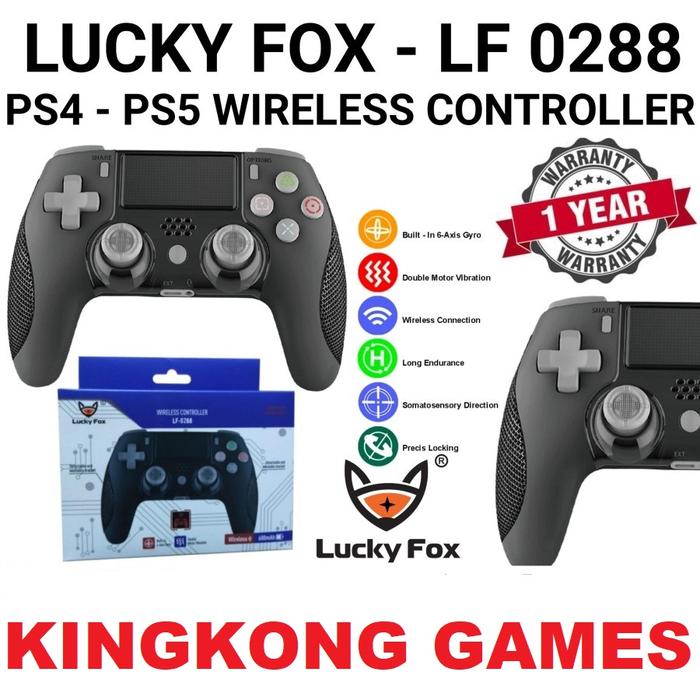 Jual Lucky Fox Stik Gamepad Wireless Controller for PS4 PS5 PC ...