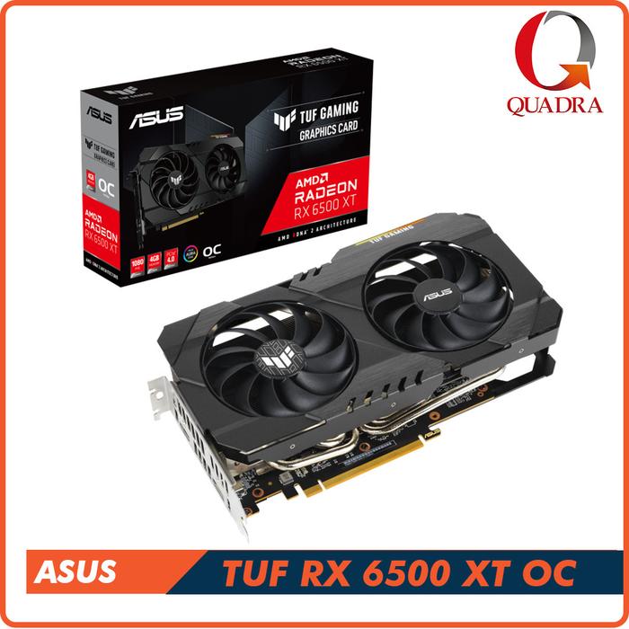 Jual ASUS TUF Gaming Radeon RX 6500 XT OC Edition 4GB GDD 4GB GDDR6 ...