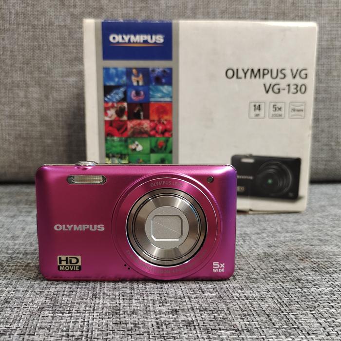 Jual Olympus VG-130 VG130 New Resmi Olympus Kamera Pocket Murah 5x Zoom ...