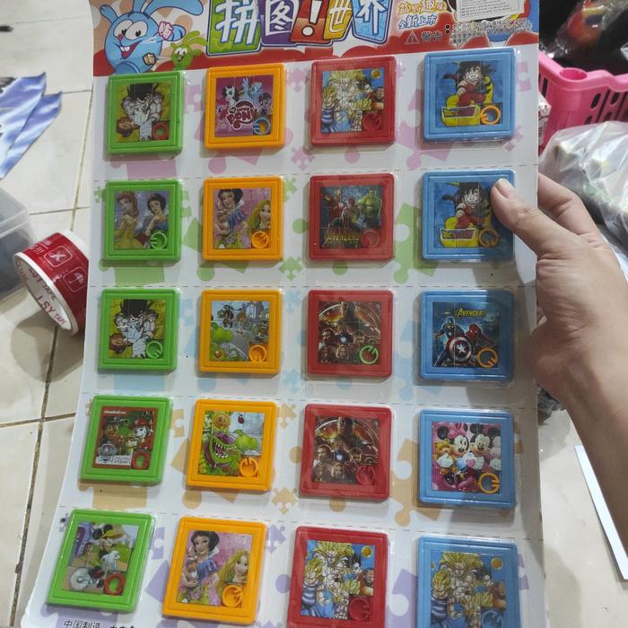 Jual puzzle geser besar mainan edukasi anak karakter - Jakarta Barat ...