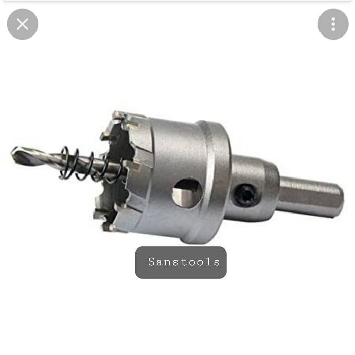 Jual mata bor holesaw 25 mm / TCT hole saw cutter 25mm bukan kugel ...