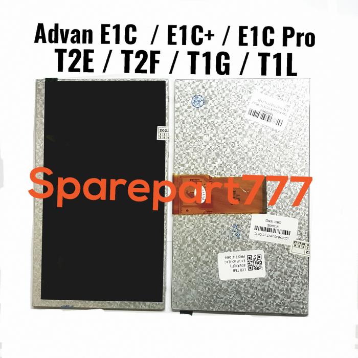 Jual Lcd Tablet Tab Advan E1c E1c Plus E1c Pro T2e T2f T1g T1l Di ...