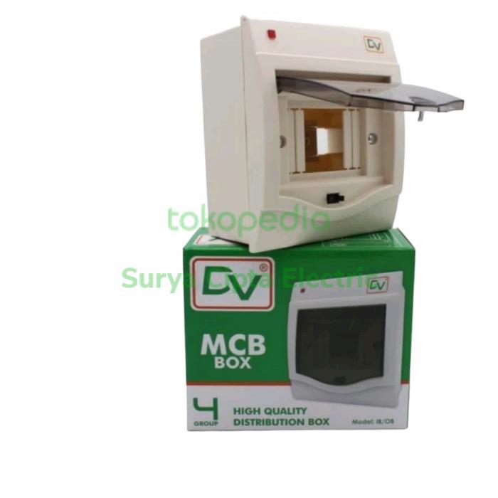 Jual MCB Box 4 Group DV Dengan Lampu Indikator DB4 IB/OB - Jakarta ...