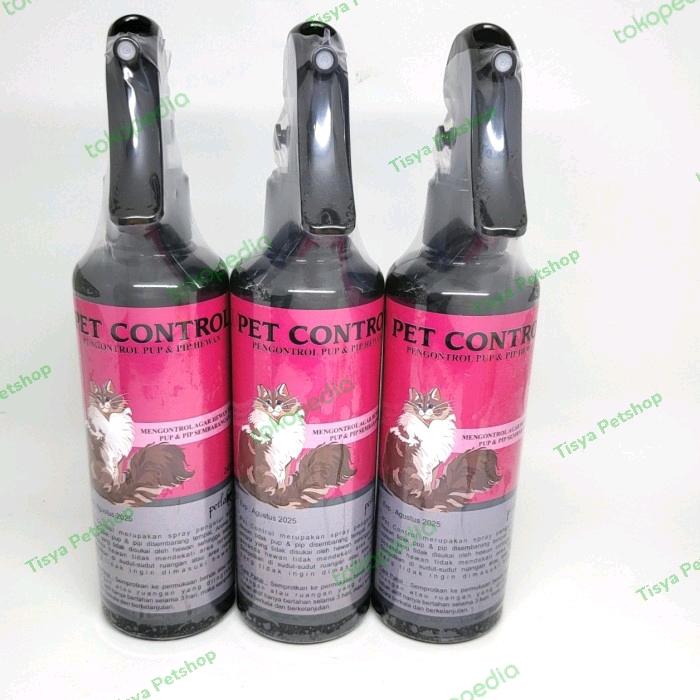 Jual Pet Control Spray Cairan Pengusir Anti Kucing Anti Pup Sembarangan ...