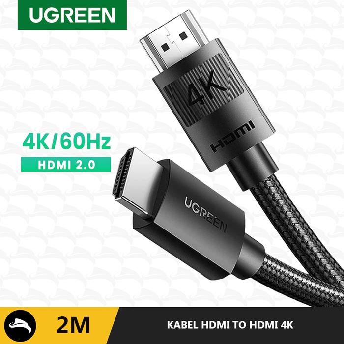 Jual UGREEN 40101 KABEL HDMI MALE TO HDMI MALE UHD 4K ULTRA HD SMART TV ...