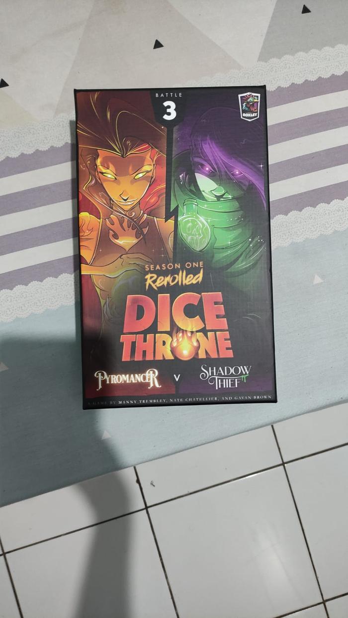 Jual Dice Throne Season One ReRolled Box 3 Pyromancer v. Shadow Board ...
