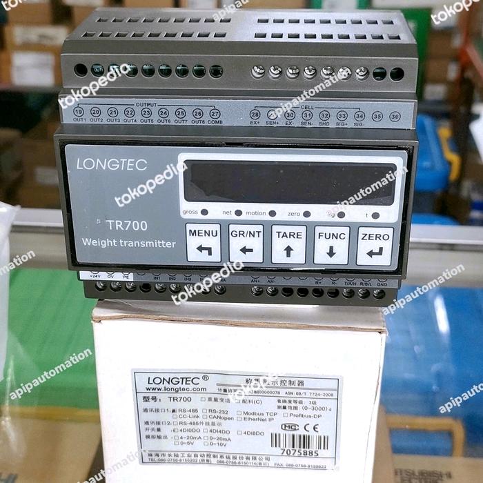 Jual LONGTEC TR700 WEIGHT TRANSMITTER - Kab. Tangerang - apipautomation ...