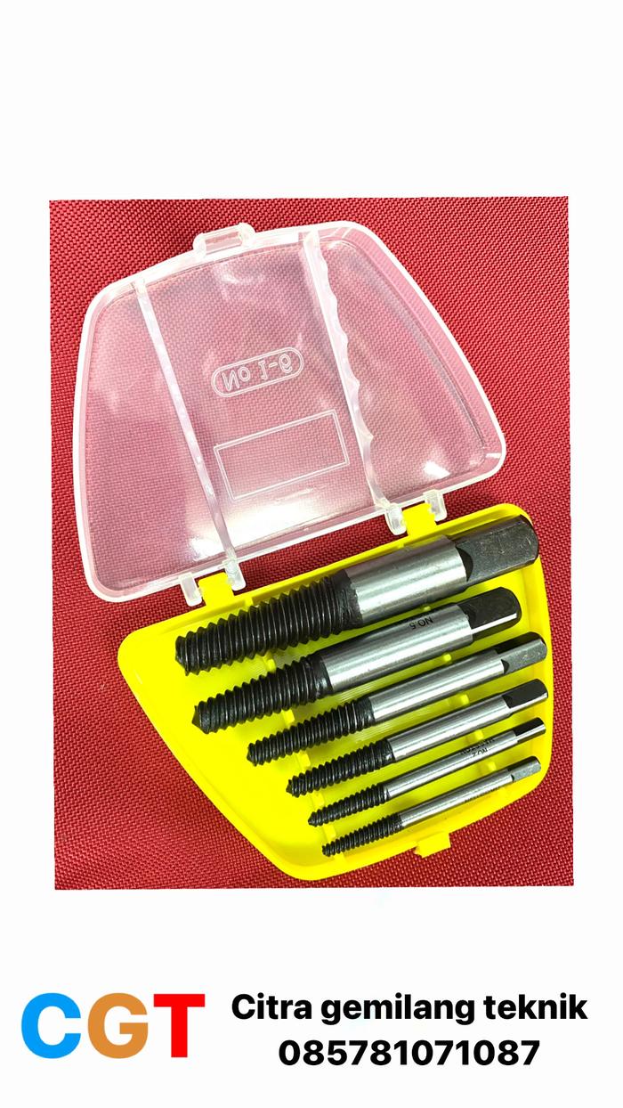 Jual Hasston screw extractor set 6pcs/ tap balik set - Jakarta Barat ...