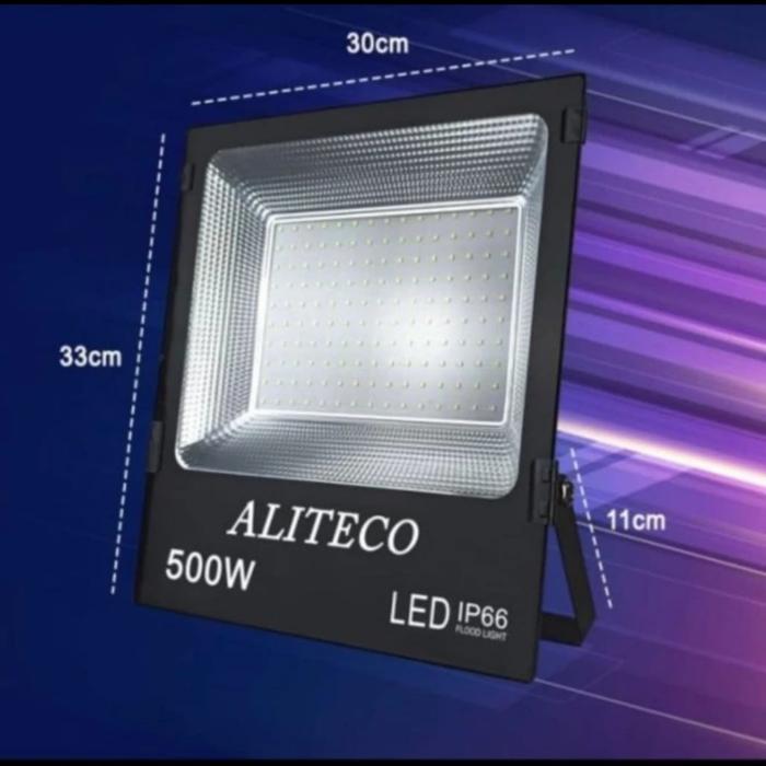 Jual lampu sorot jalan led 500w 500 watt outdoor spot light tembak pju ...