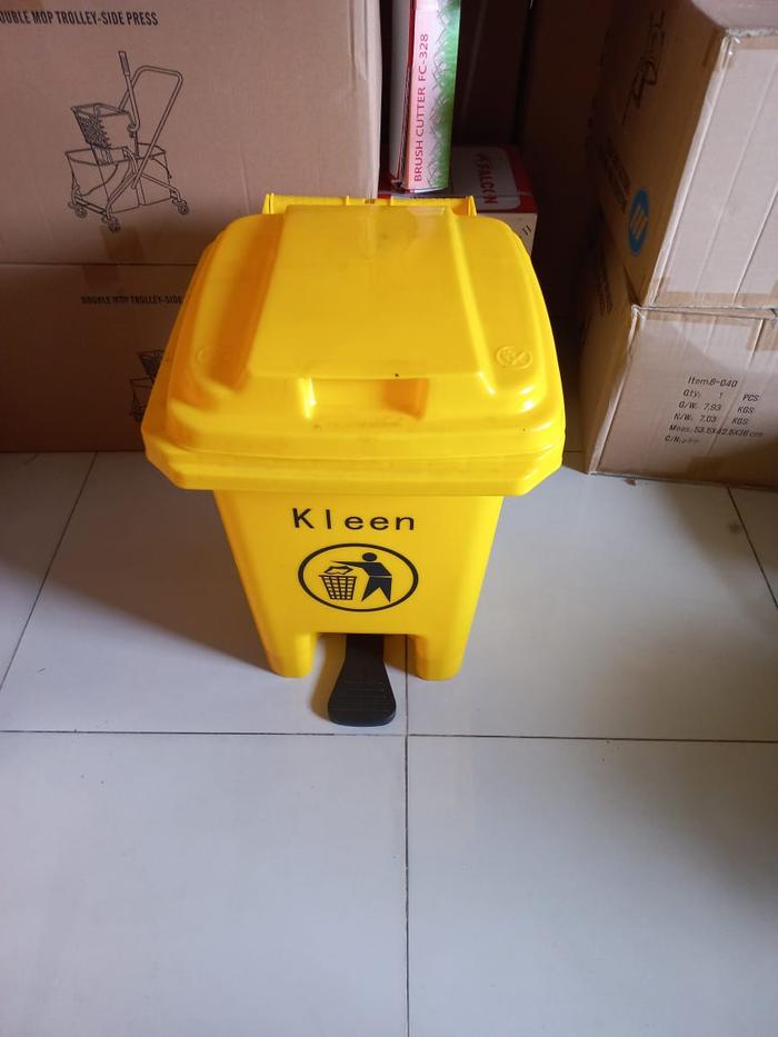 Jual Tempat Sampah merk Kleen 60 liter dengan Pedal - Hijau - Kota Tangerang ...
