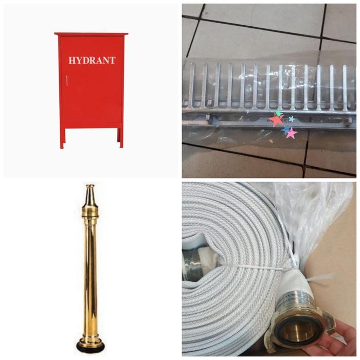 Jual hydran box outdoor isi lengkap / box hydrant type C komplit isi ...