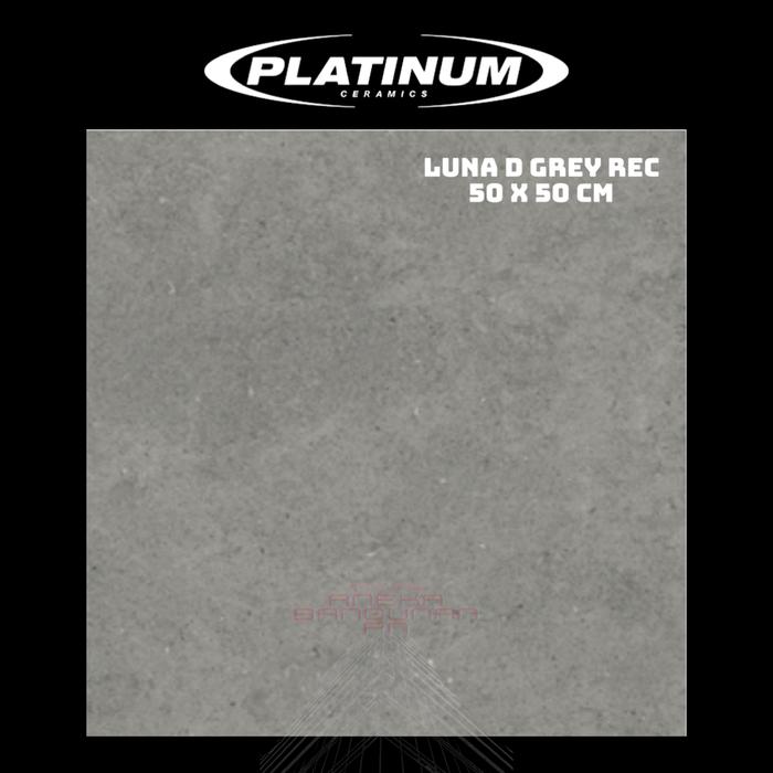 Jual Keramik Lantai Platinum Tile - LUNA Rec series 50x50cm KW A ...