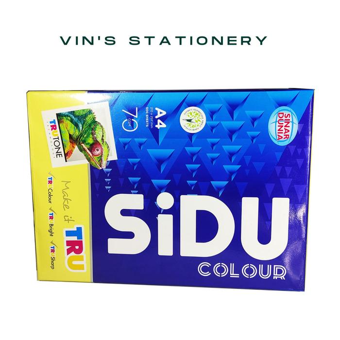 Jual ORIGINAL KERTAS HVS WARNA KUNING A4 SINAR DUNIA (SIDU) - Jakarta ...