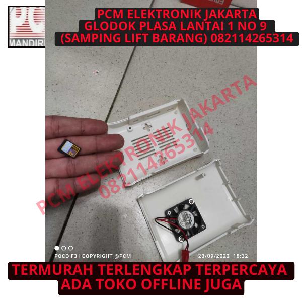 Jual paket case casing raspberry pi 3 model b+fan kipas+micro sd 8gb - Jakarta Barat - PCM ...