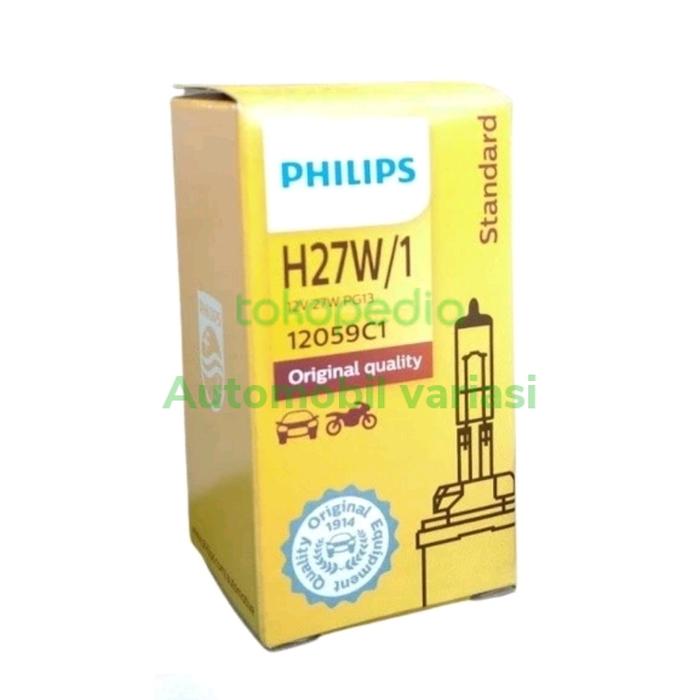 Jual BOHLAMP HOLOGEN PHILIPS H27W/1 12V 12059 - LAMPU MOBIL KOREA - Jakarta Utara - Automobil ...