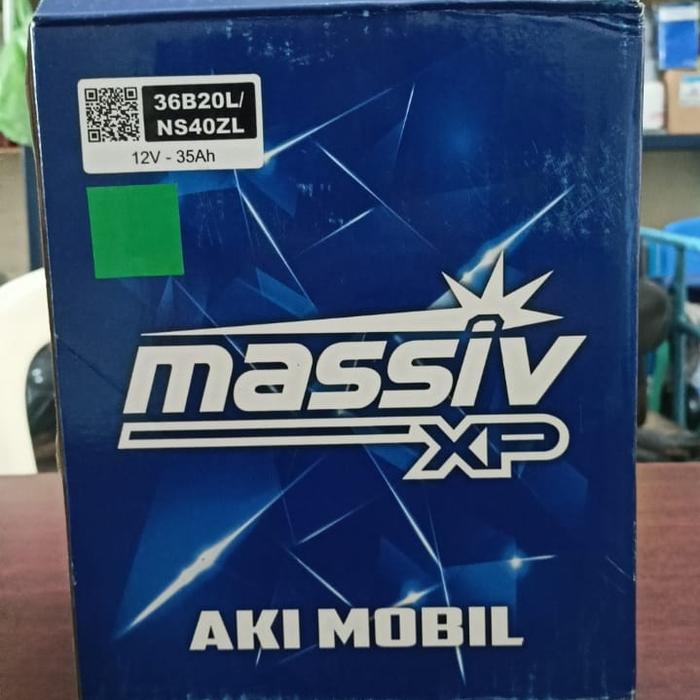 Jual AKI BATERAI BASAH MASSIV XP NS40ZL/36B20L AGYA SIGRA JAZZ ALYA ...